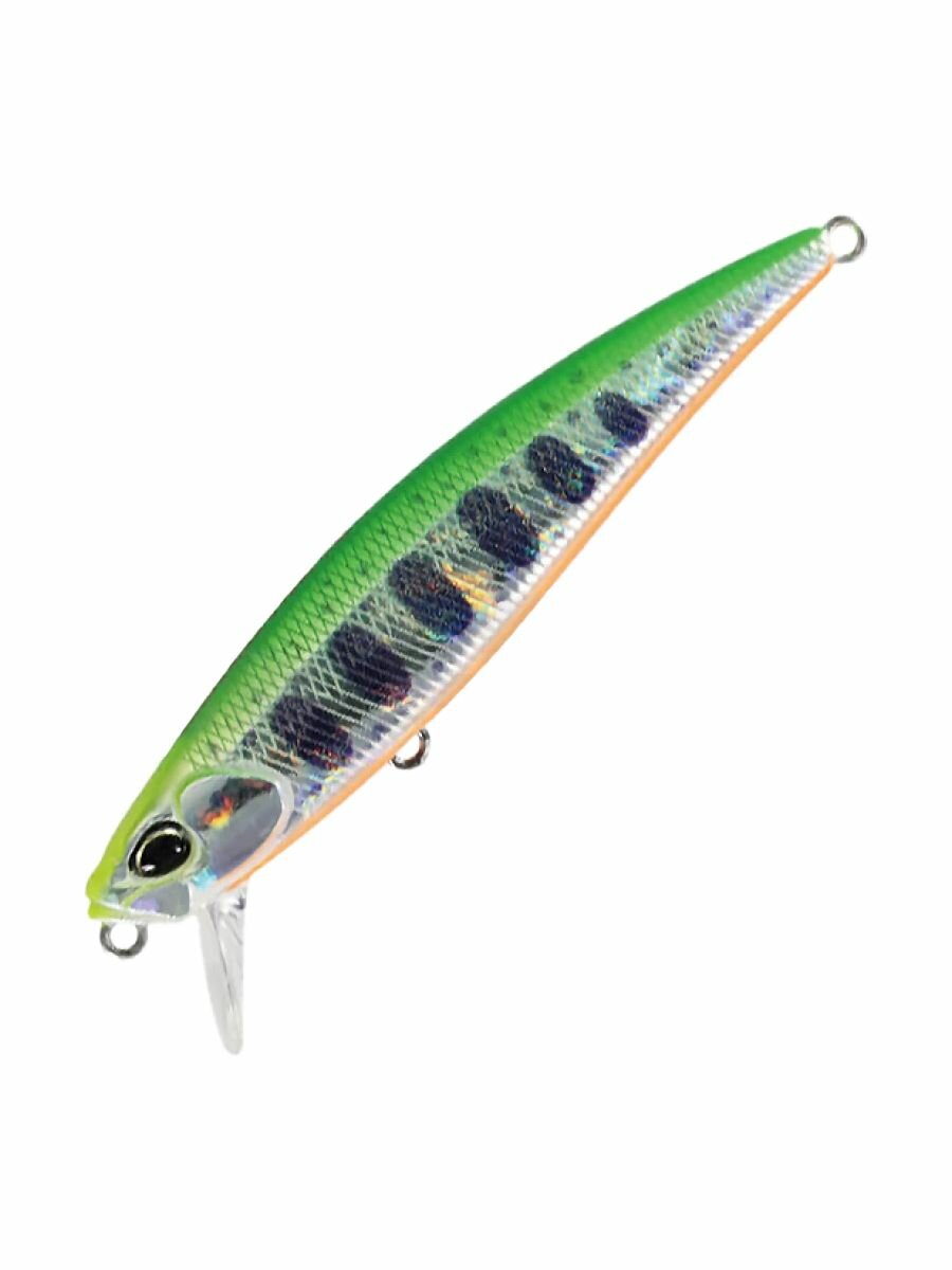 Воблер DUO International Spearhead Ryuki 80S, ADA4140 Lime Yamame OB, 80 мм, 12 г, тонущий, минноу