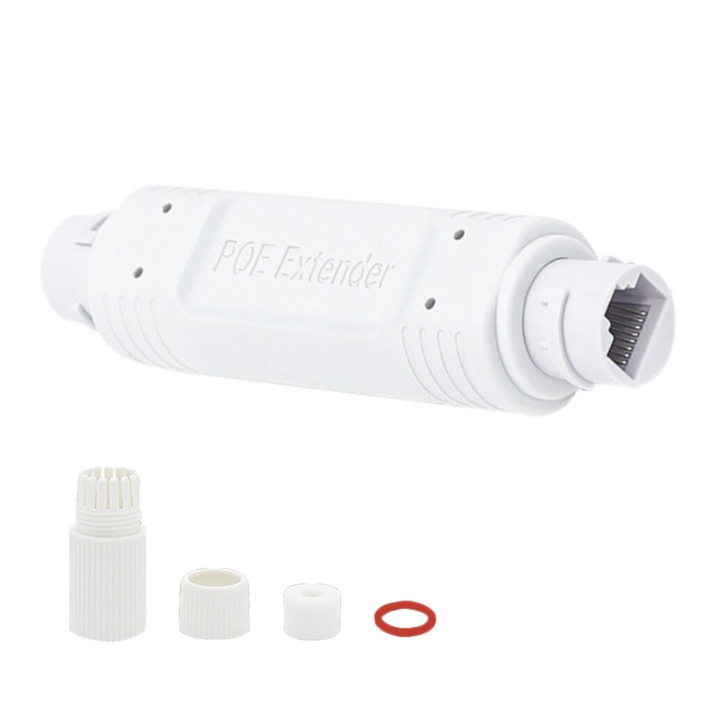 POE Extender Водонепроницаемый Удлинитель 500 м Наружный POE Extender 10/100 Мбит/с POE Усилитель RJ45 Ethernet POE Extender