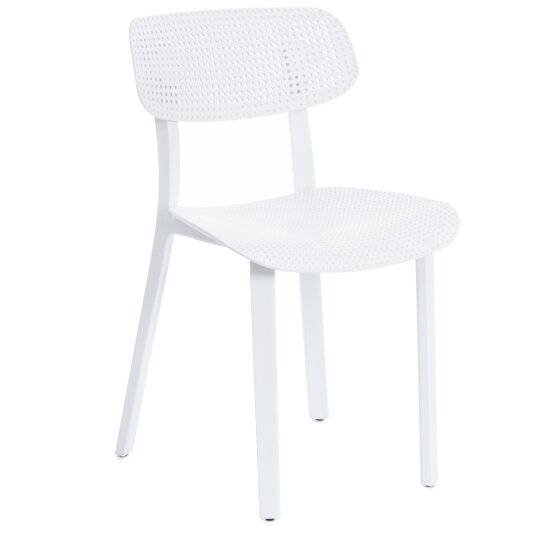 Стул Tetchair JOLLY (mod. XRB-096-B2) пластик, белый (white), 46 х 50,5 х 78 см