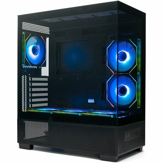 Корпус Xastra Q500 6ARGB-C10-UC, черный