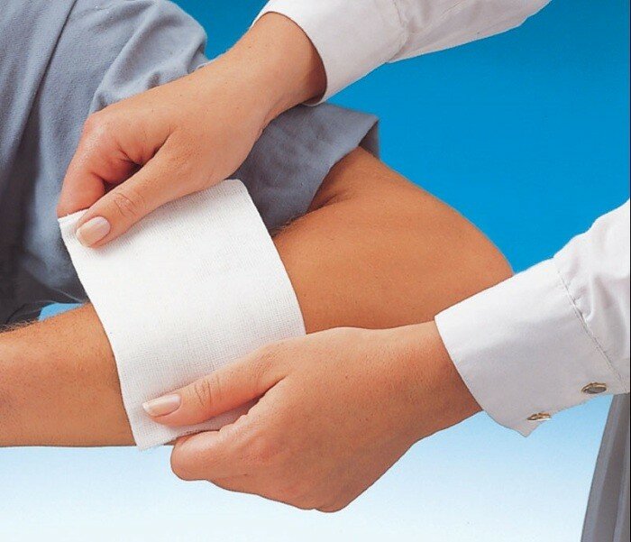 Салфетки марлевые Sterilux ES (Стерилюкс ЕС) стерильные для ран, 21 нитей на см2, сложены в 8 слоев, 7.5х7.5см, 232186 (1 Блок (10шт))