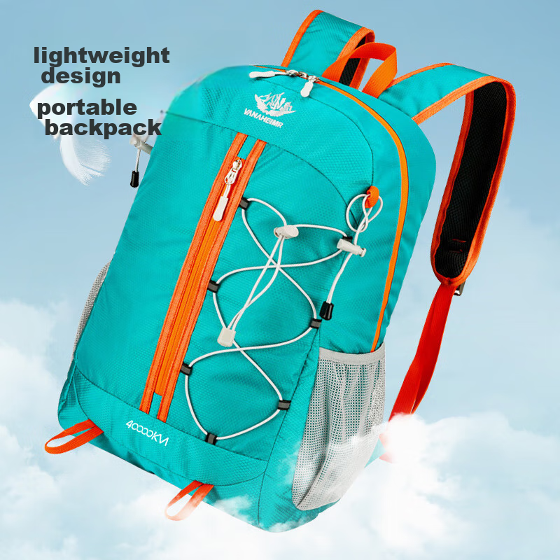 Рюкзак 40,000 Km, Outdoor Backpack Oxford Cloth Hiking Cycling Trekking Backpa, большая вместимость, для активного отдыха, для велоспорта, многофункциональный, городской