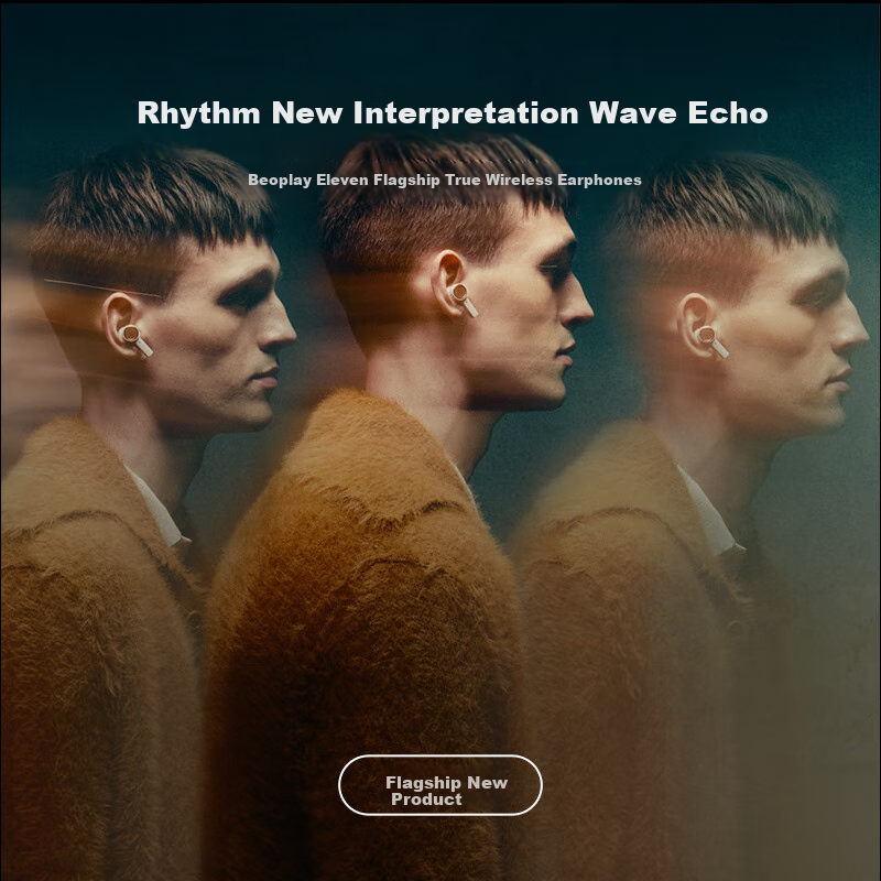 B&O Eleven Beoplay EX Active Noise Cancelling True Wireless Bluetooth Earbuds Copper Tone