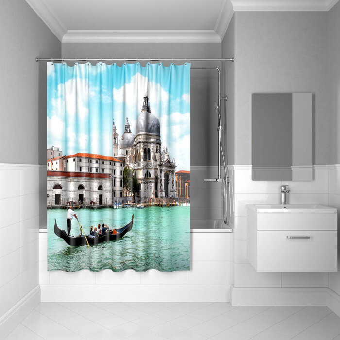 Штора для ванной комнаты IDDIS VENICE MOMENTS 540P18Ri11
