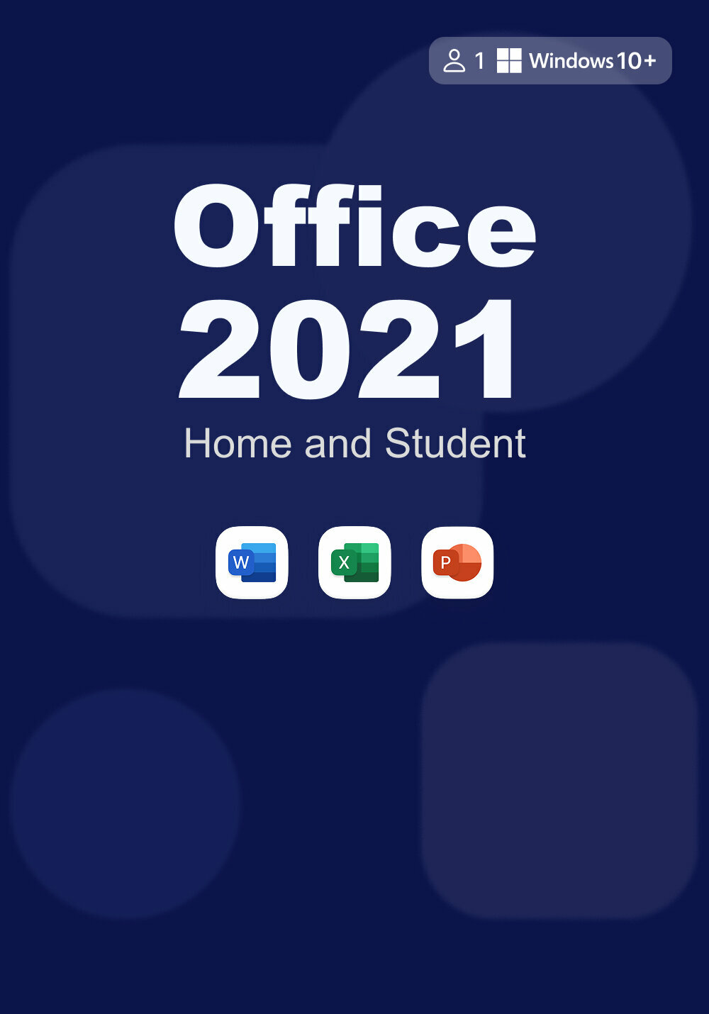 Office Home and Student 2021 (Microsoft; Windows 10, Windows 11; Регион активации РФ)