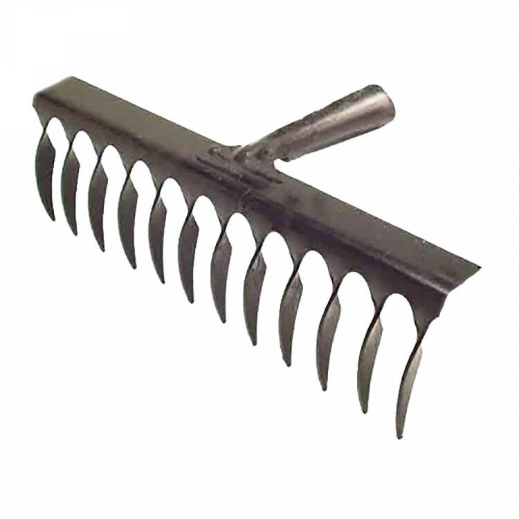 Грабли витые 12-зуб без черенка Эконом 25см. Количество в наборе 2 шт.