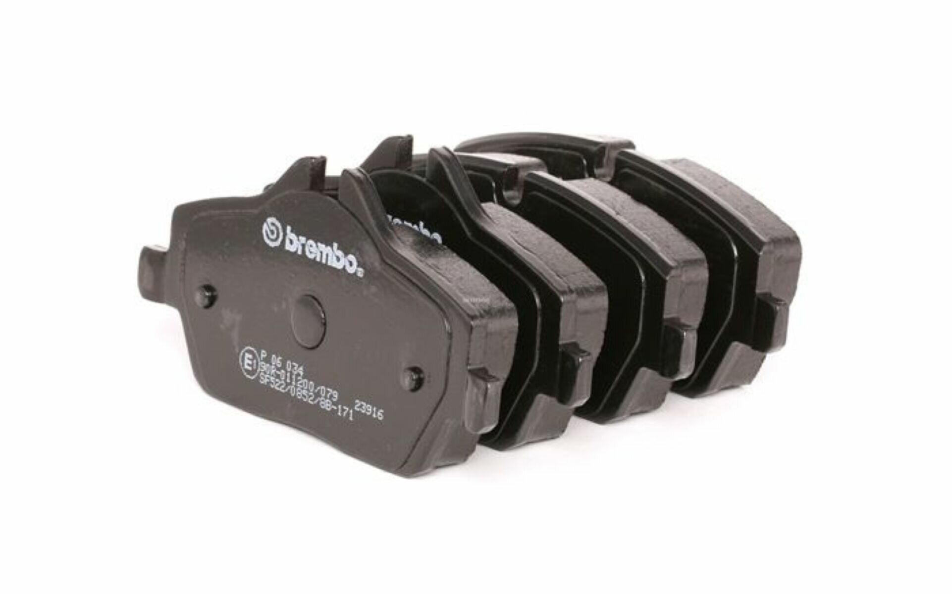 Колодки Пер. Bmw 1 Coupe E82 09/09=>(Brembo P06034)