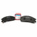 Колодки Mitsubishi Outlander (Cu) (2001-2008), Outlander Xl (Cw) (2006-(Speedmat...