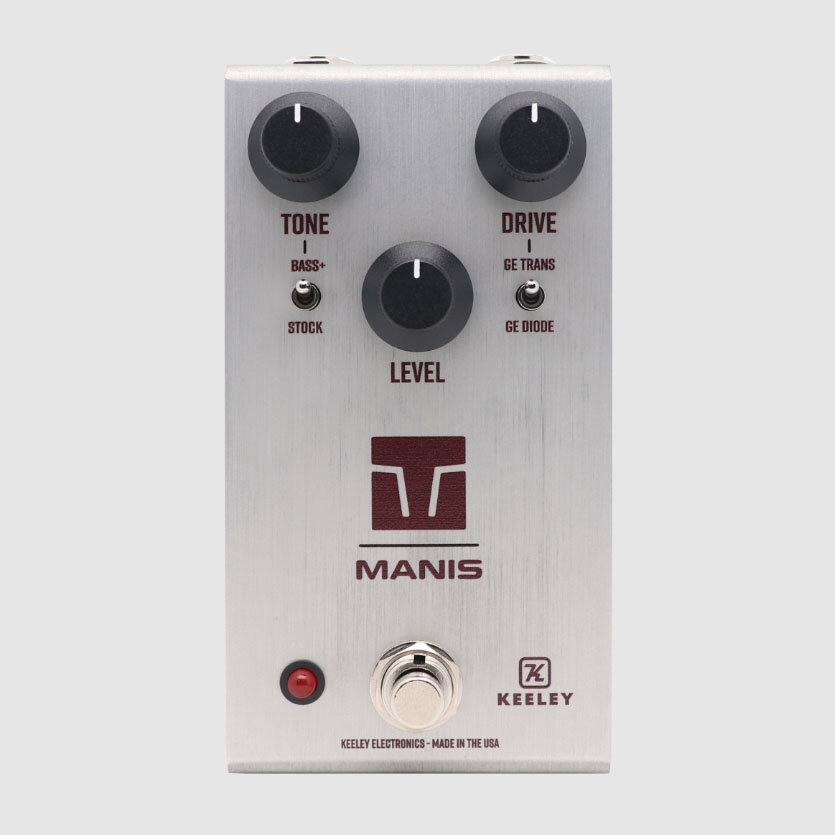 Keeley Electronics Manis Overdrive Brushed Silver