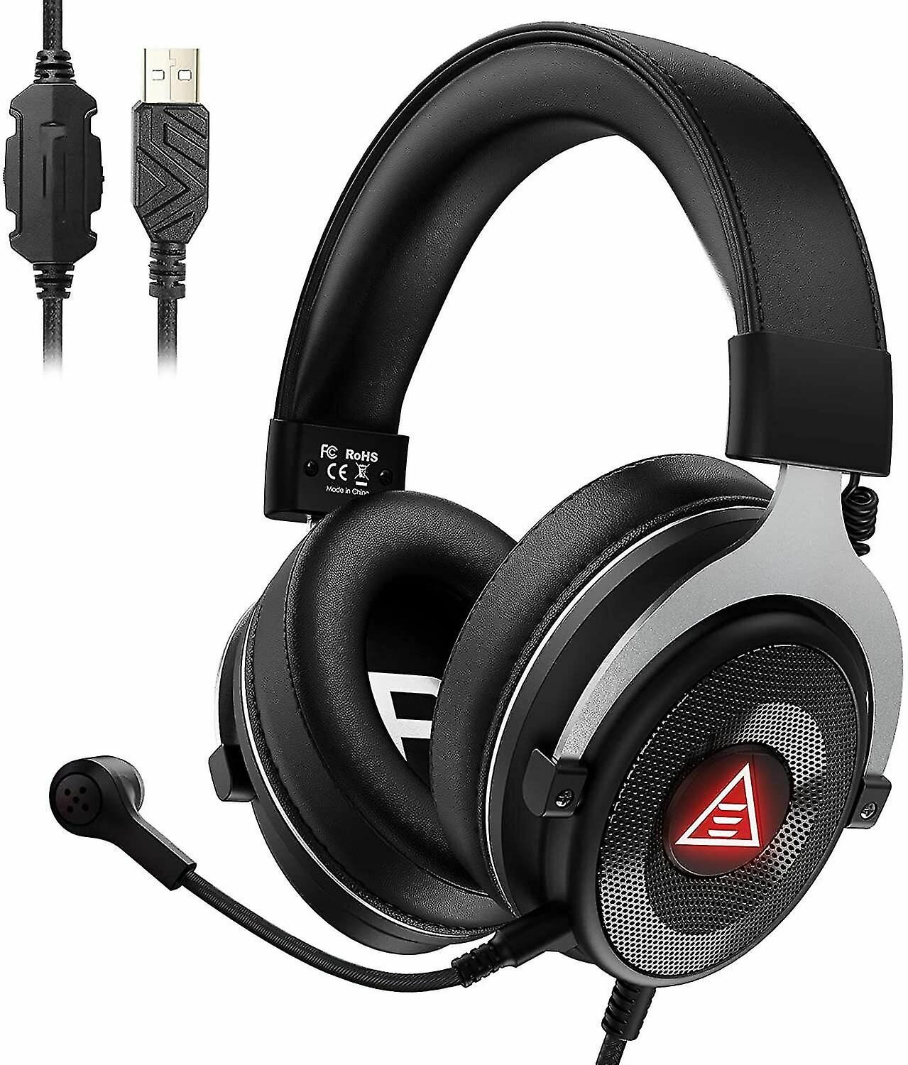 MAIDING USB 7.1 объемный звук игровой гарнитуры с микрофоном-JIANGYIN