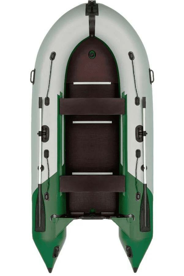 Лодка ПВХ ТРИТОН Sport 360, жесткое дно, 5 мест, весла в комплкте