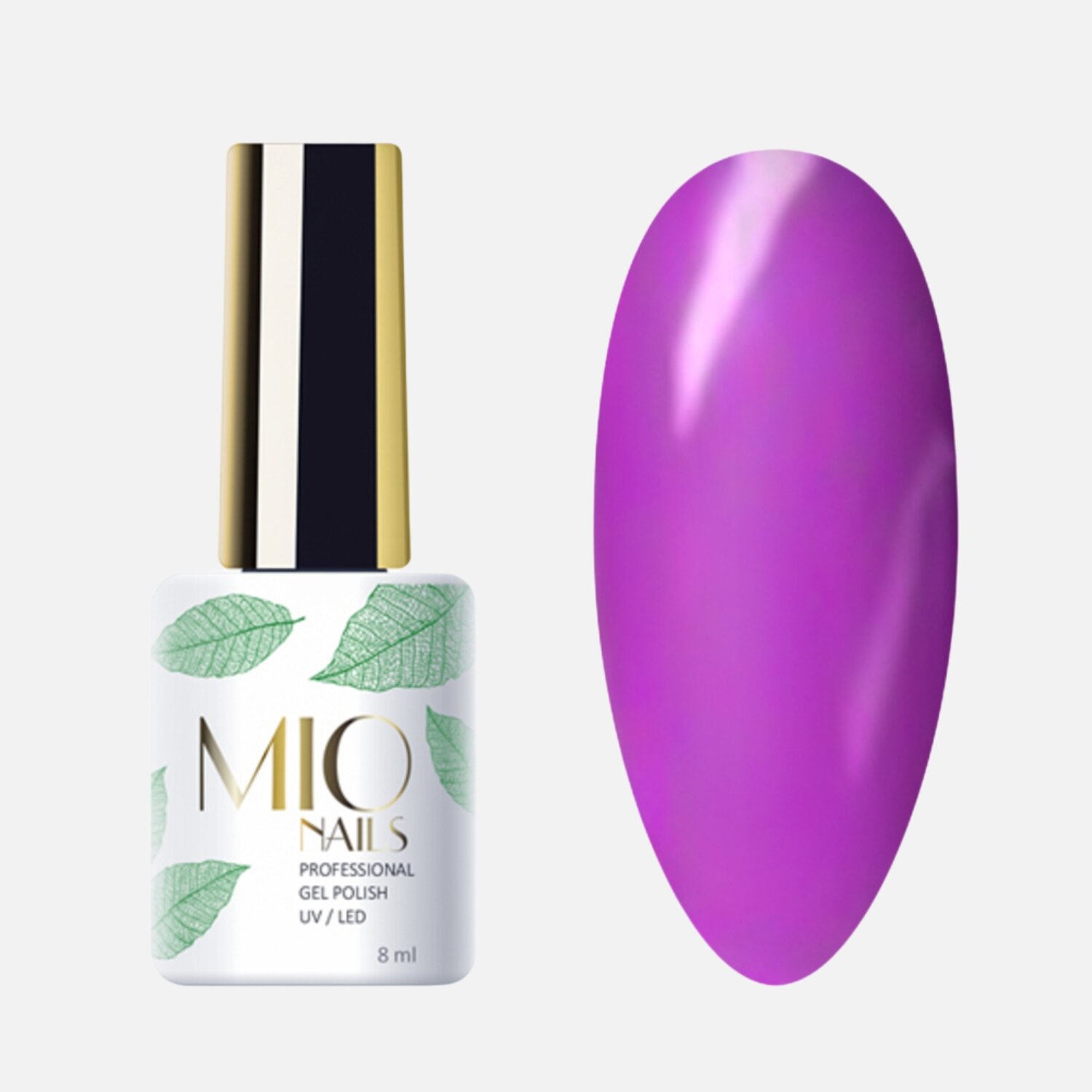 Гель-лак MIO Nails Витраж №VT-02 8 мл пурпурный оттенок