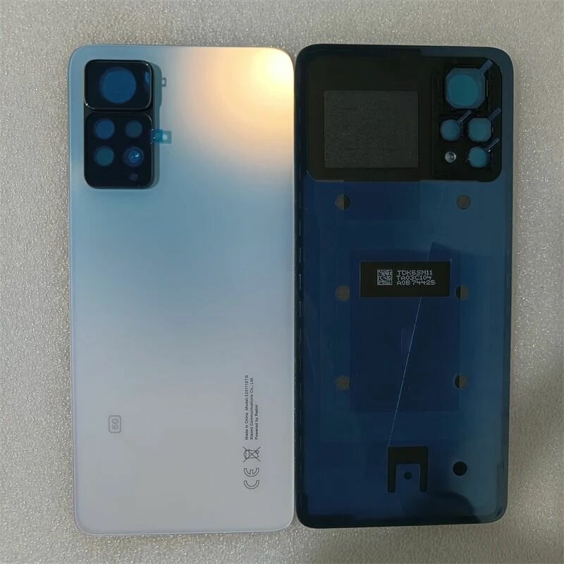 Для Xiaomi Redmi Note 11 Pro 5G задняя крышка батарейного отсека дверь корпус стеклянная панель