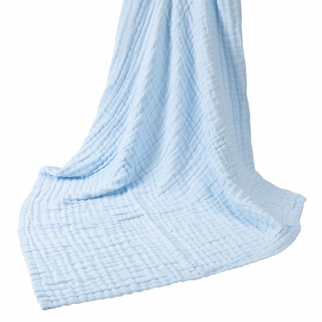 Хлопковое одеяло для ребенка, 6-слойная марля, удобное банное полотенце, однотонная пеленальная накидка, мягкая и дышащая