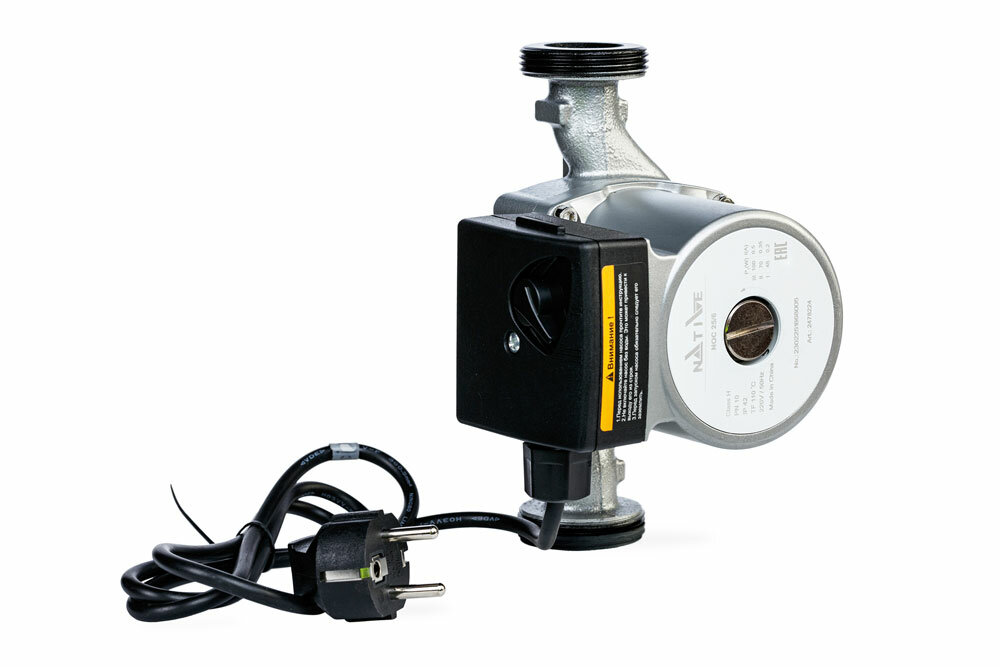 Насос циркуляционный NATIVE (WILO) NOC 30/8 EM, длина 180 мм, 6 м3/ч. напор 8м