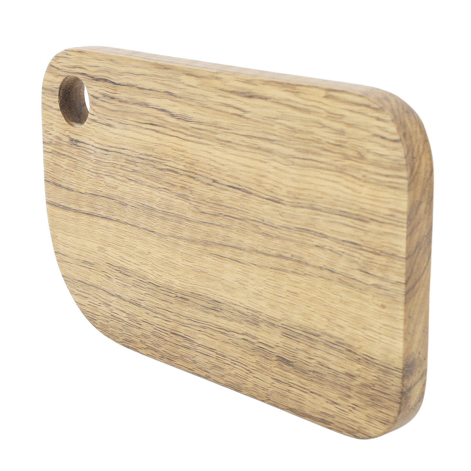 Деревянная разделочная доска с отверстием для подвешивания Деревянная разделочная доска для хлеба, пиццы, овощей, фруктов, сыра, деревянная зебра, прямоугольная S