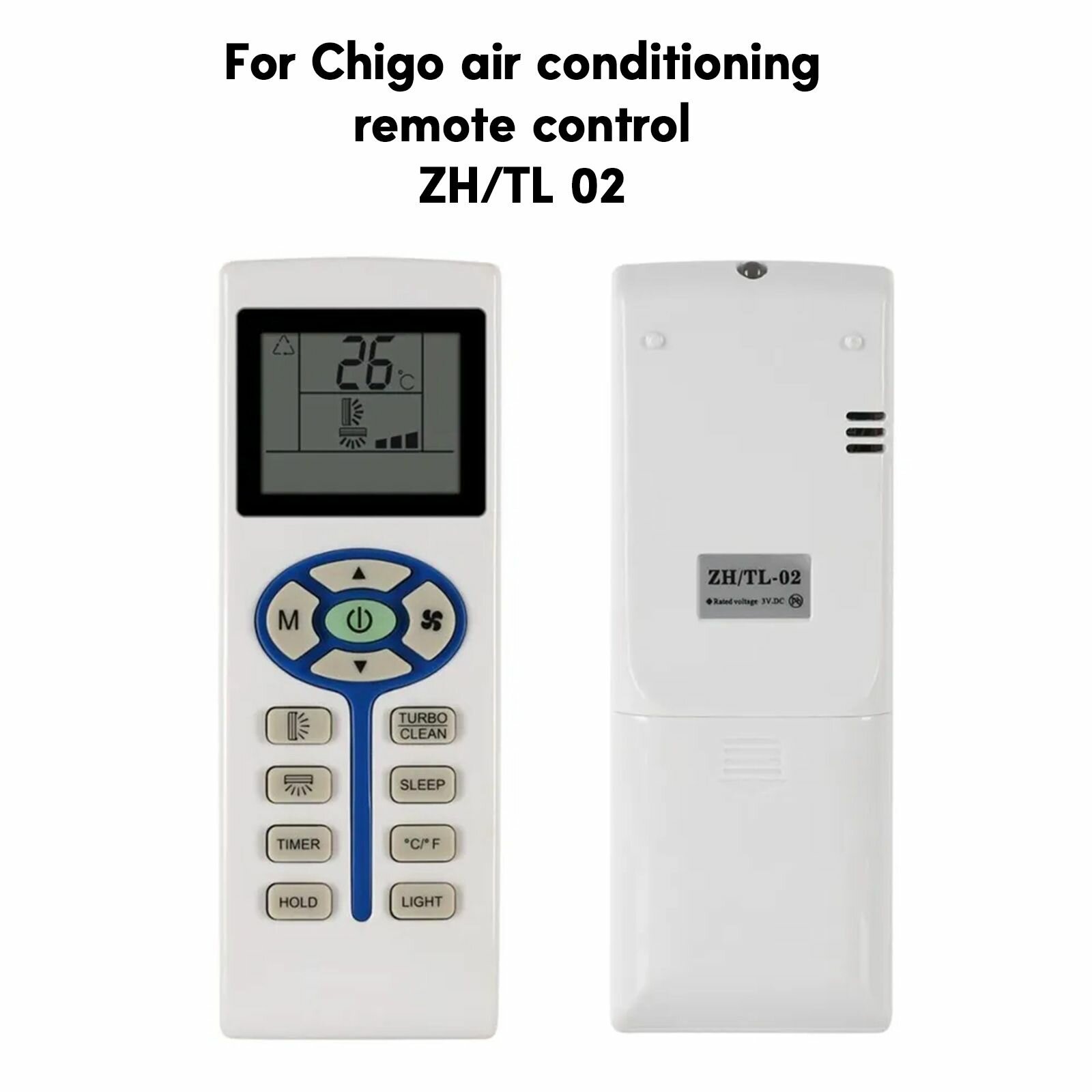 Запасной пульт дистанционного управления LCD для кондиционера CHIGO ZH/TL02