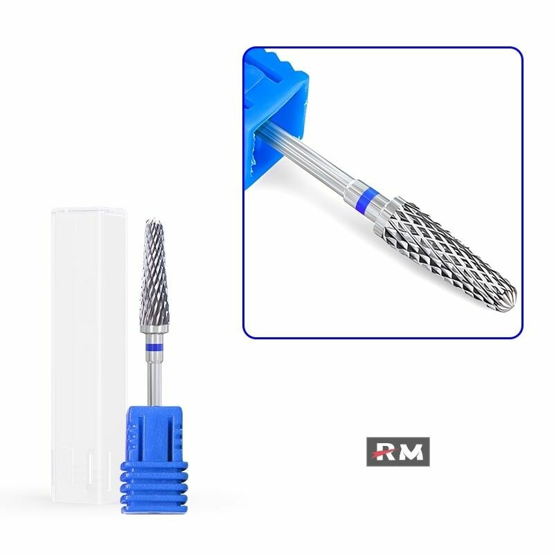 Фреза для маникюрного аппарата , твердосплавная фреза для маникюра и педикюра, Отшелушить омертвевшую кожу, форма кукурузы для снятия гель лака, 1 шт, d-2.3, Вольфрамовая сталь