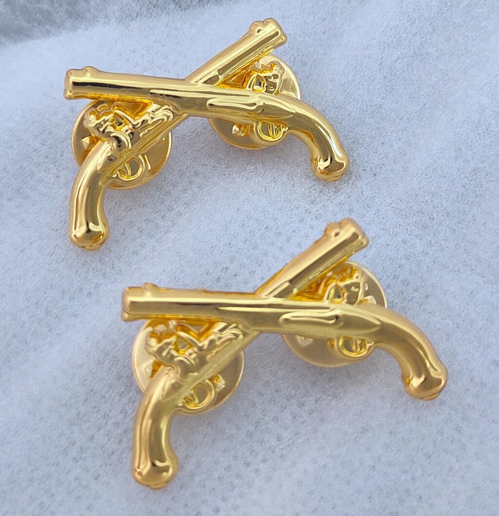 Пара военной полиции армии США времен Второй мировой войны, знак знака на полеции