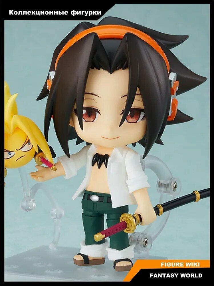 Фигурка Шаман Кинг , Йо Асакура GSC / Nendoroid 1709 Shaman King You Asakura Action Figure