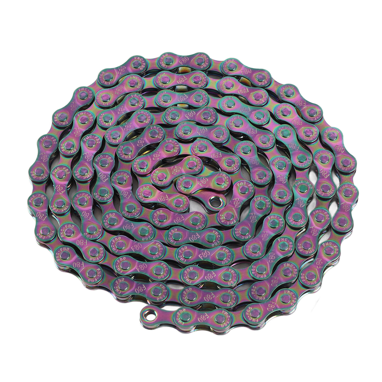 Bike Chain Rust Proof Sensitive Colorful Electroplating 6 7 8 Speed for Road Mountain Bikes