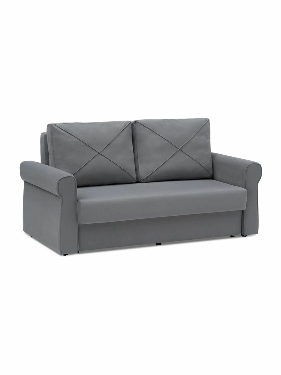 Диван еврокнижка Лира серый