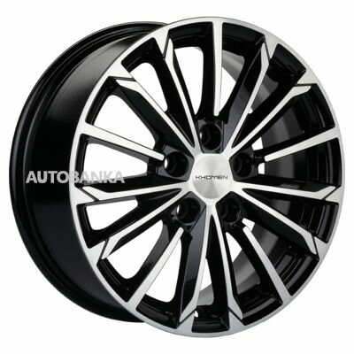 Диск 6,5x16/5x114,3 ET45 D60,1 KHW1611 (Toyota/Suzuki) Black-FP