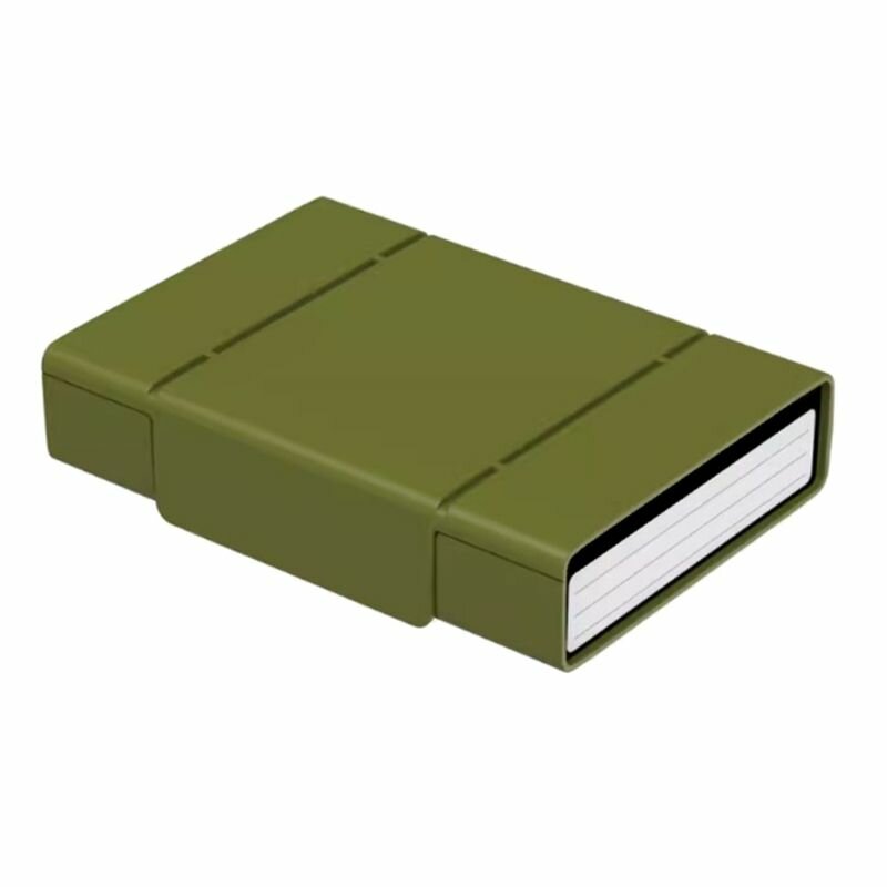 (1 шт.) Коробка для хранения жестких дисков 3.5" зеленая