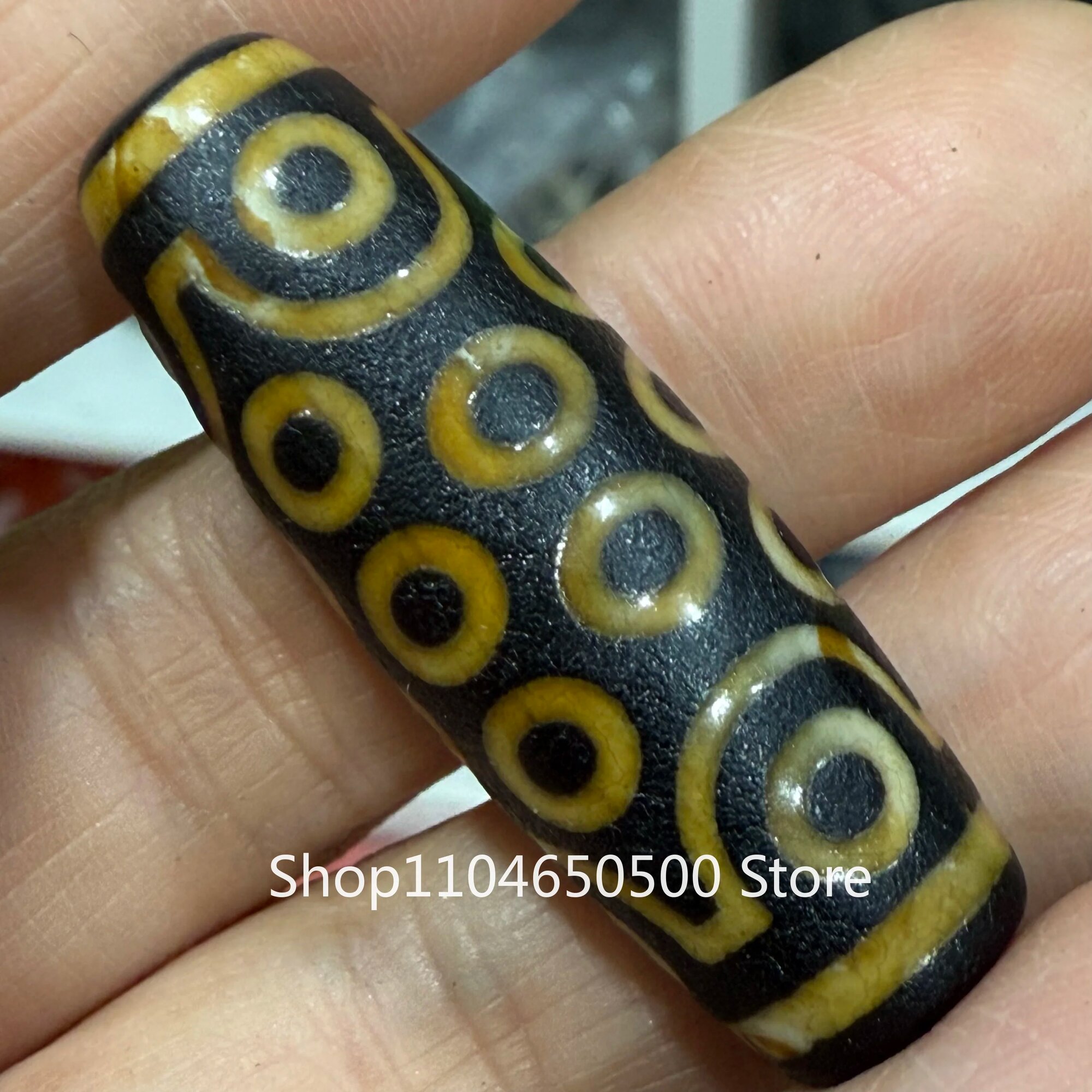 Специальная горячая Распродажа, тибетские старые бусины из взрывного масла дзи [21 бусины дзи] размер подвески 39 мм 14 мм