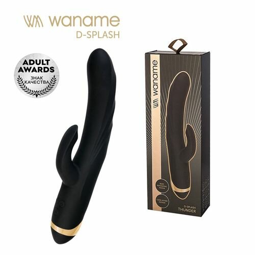 Waname D-splash Вибратор с клиторальным стимулятором Thunder