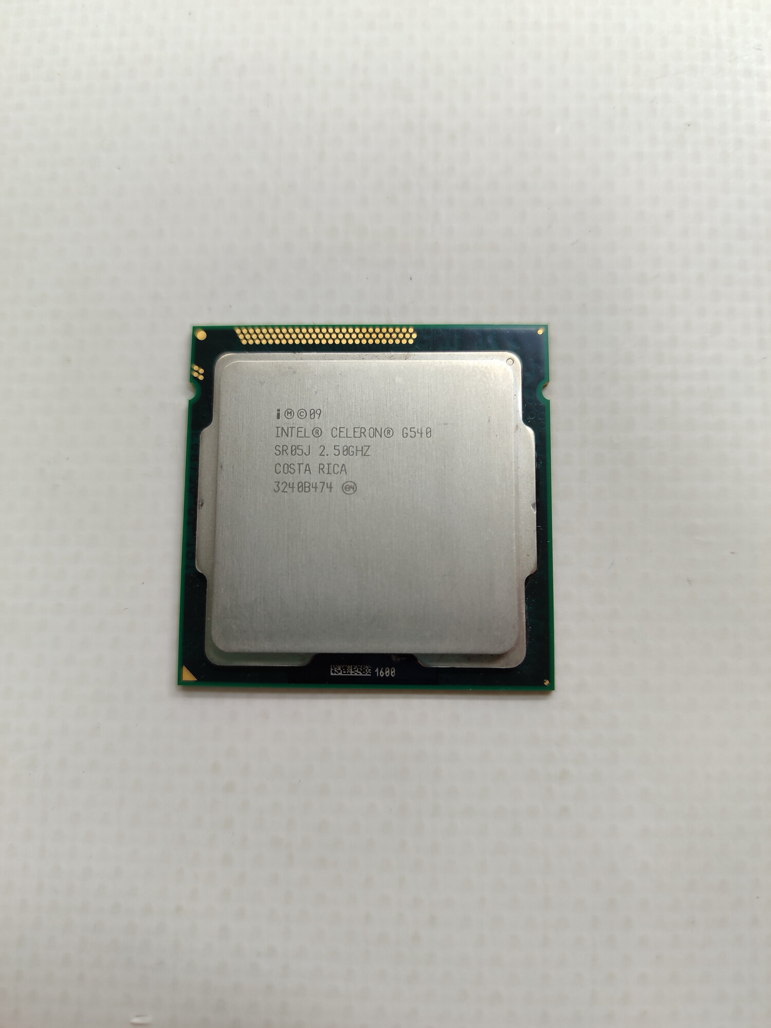 Процессор Intel Celeron G540 Sandy Bridge / LGA1155 — фото 1