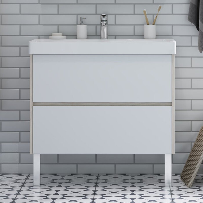 Тумба для комплекта AQUATON Сканди 90 дуб верона