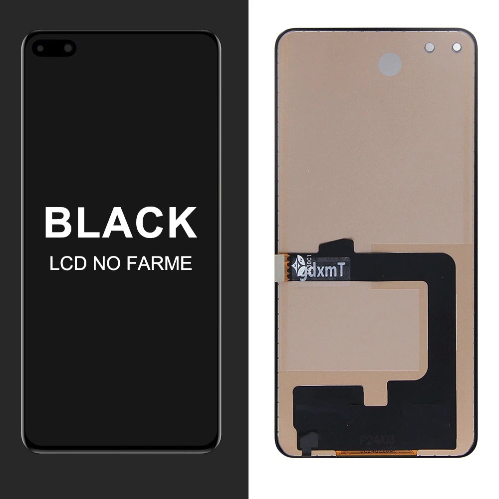 6.1' Дисплейный модуль (LCD + тачскрин) для HUAWEI P40 (ANA-AN00, ANA-TN00, ANA-NX9, Black NO Frame