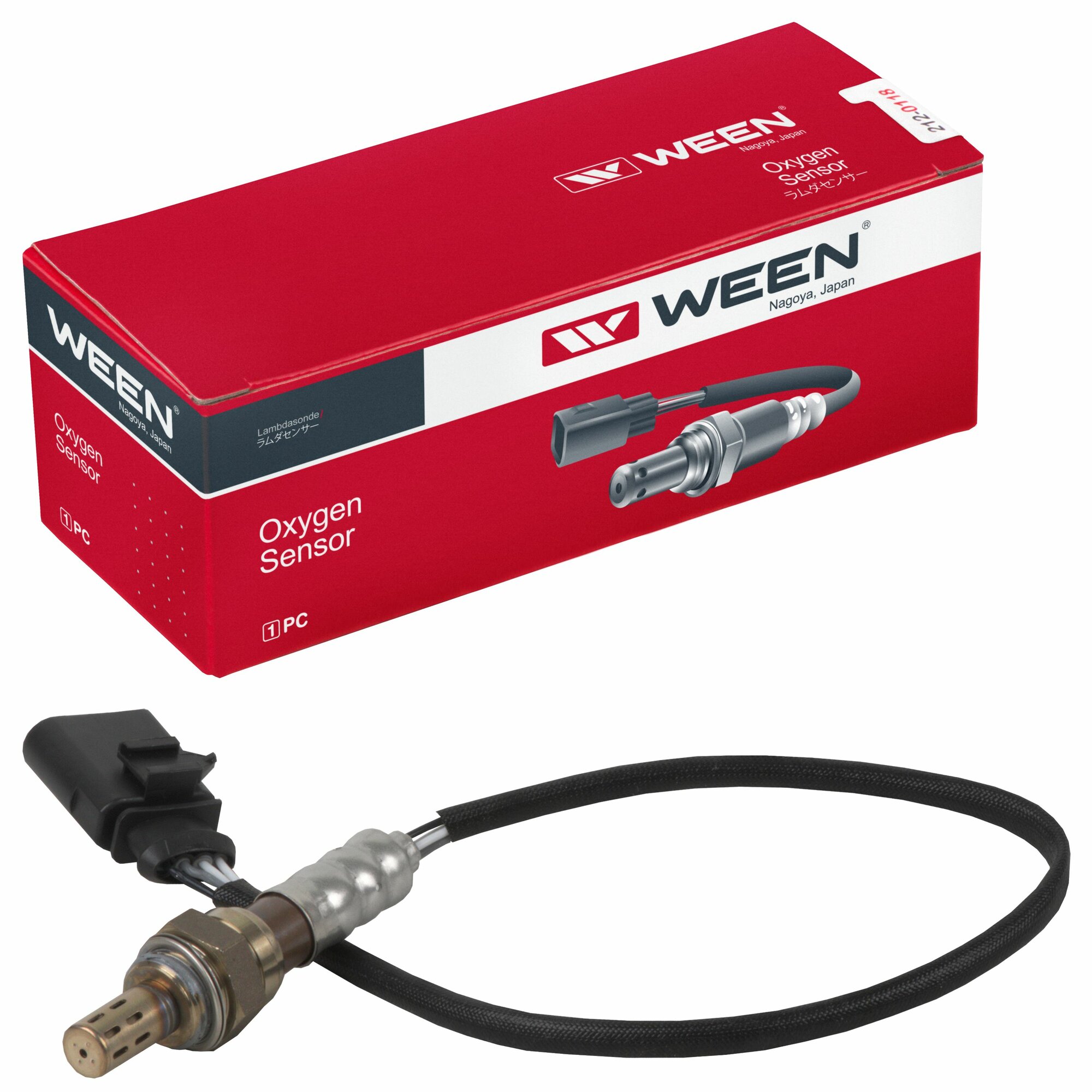 Лямбда зонд после катализатора WEEN 212-0118 для VW Polo Sedan V , Jetta IV , SKODA Rapid I, Fabia II , SEAT Toledo IV