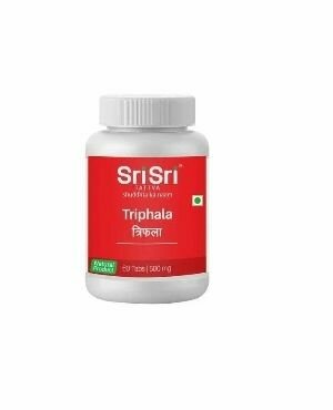 Трифала, Triphala Sri Sri Ayurveda Tattva, 60 т. Индия очищение и омоложение