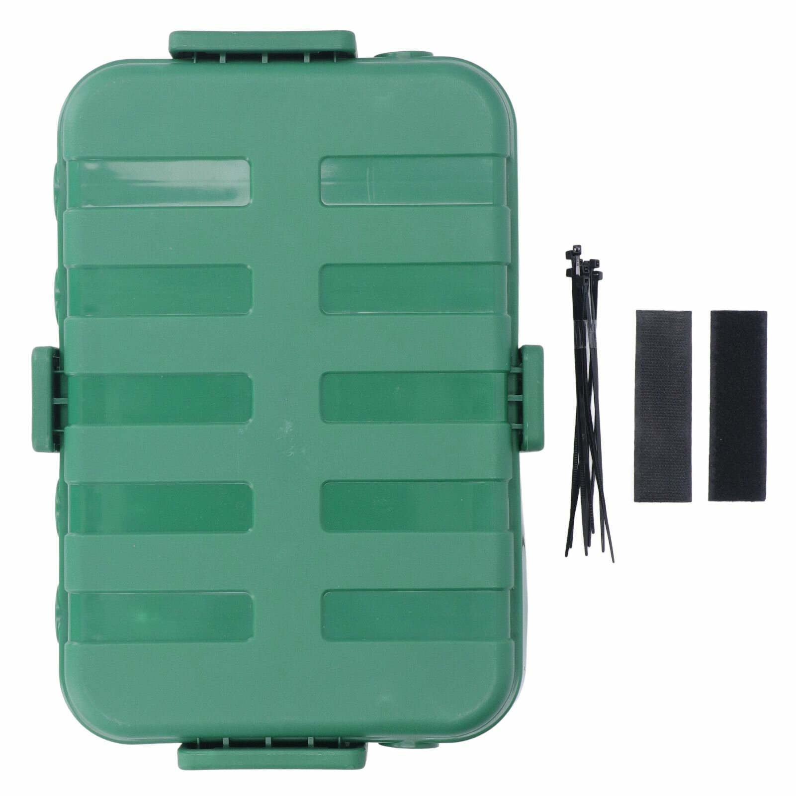 Водонепроницаемая электрическая соединительная коробка, защита IP54, 6 уплотнений для кабеля, большой квадрат для улицы, удлинитель, зеленый