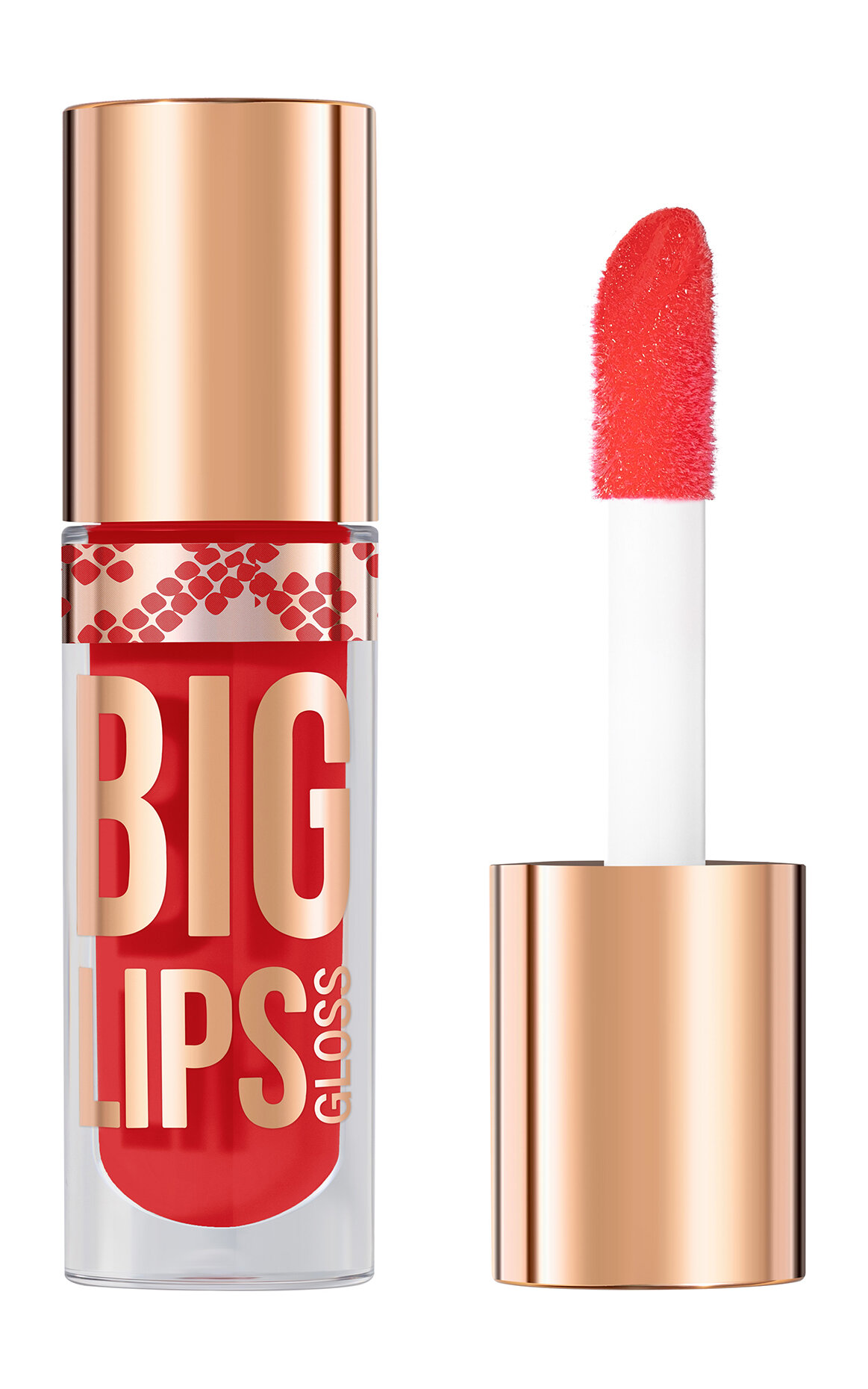 STELLARY Блеск для губ Big Lips, 4 мл, 15 Красный