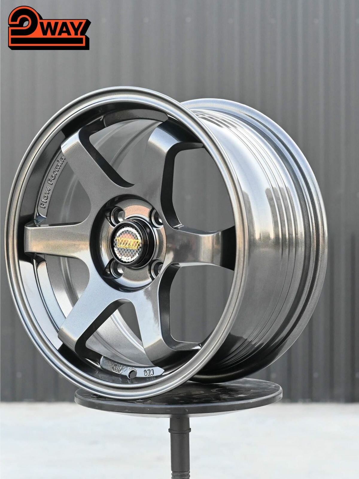 Taigiro Топ дизайн Колесный диск Литой R15 Диск Taigiro Street 7.0J ET35 4*100 Графит