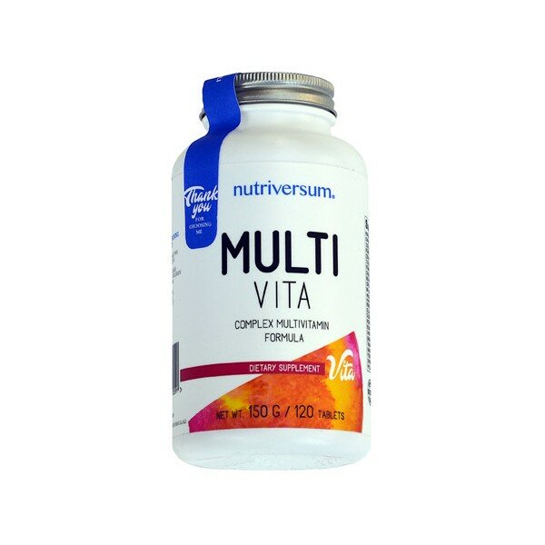 Nutriversum Multi Vita Витаминно-минеральный комплекс 120 таблеток