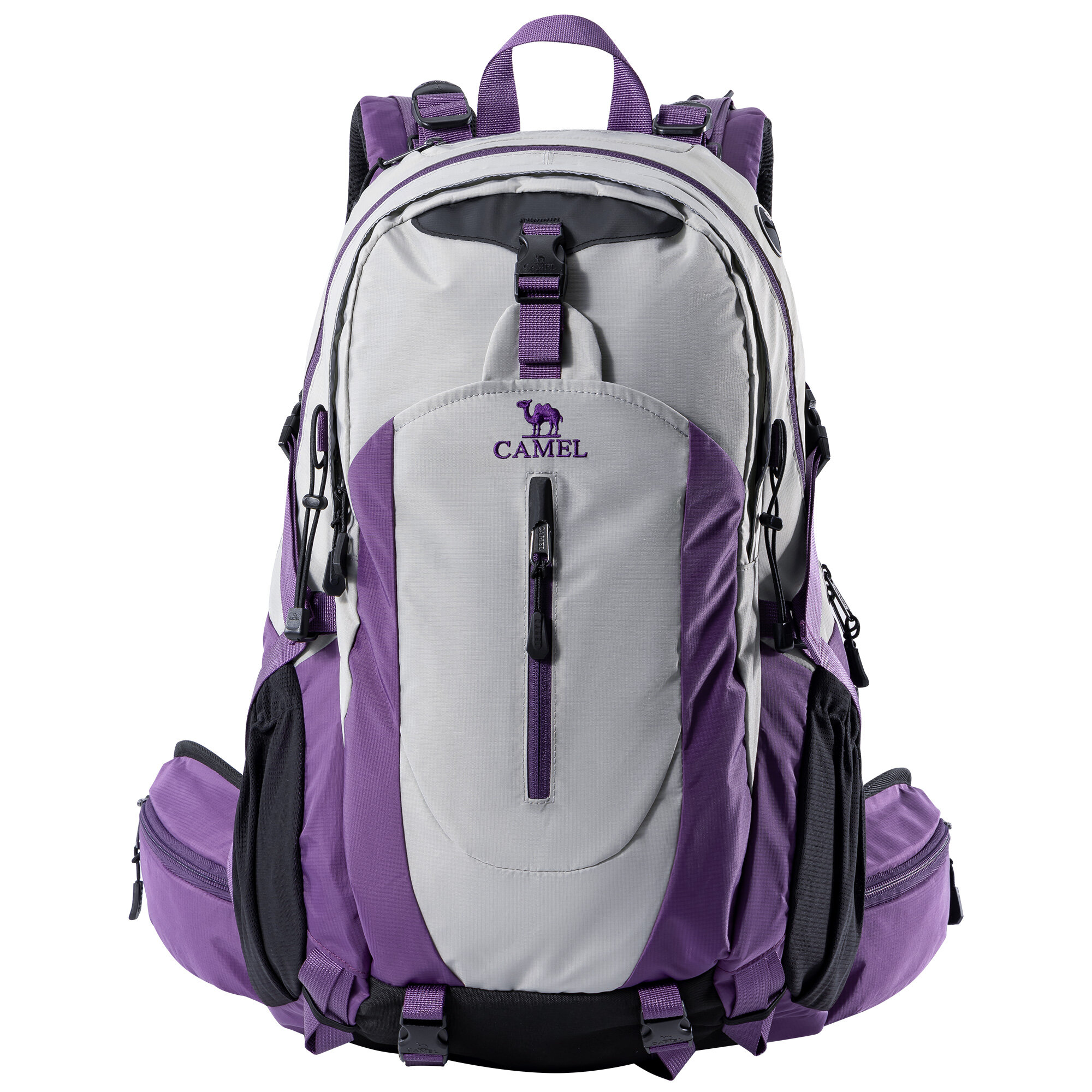 Рюкзак унисекс CAMEL многоцветный, 20L, grape purple