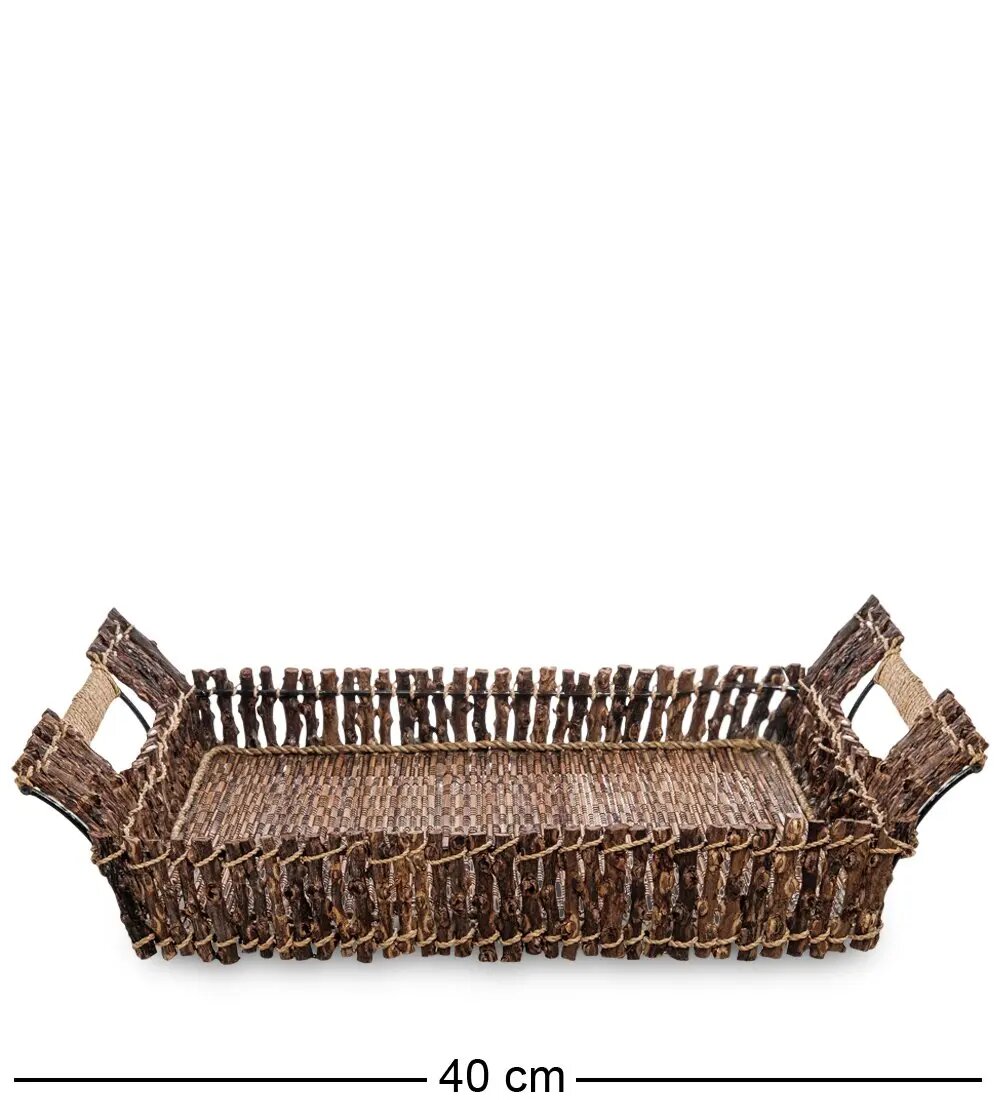 63-019-01 Декоративная корзинка большая (о. Бали)