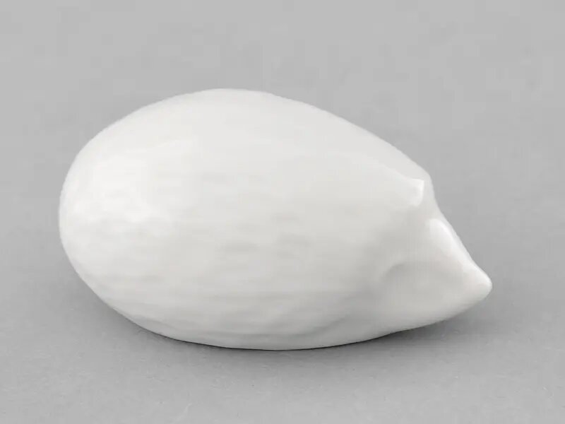 Фигурка Leander "Фигурка Ежик" - Фарфор, Белый