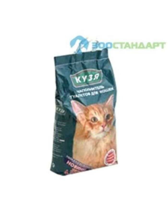 Наполнитель для кошек Кузя для Кошек 4х4,5л