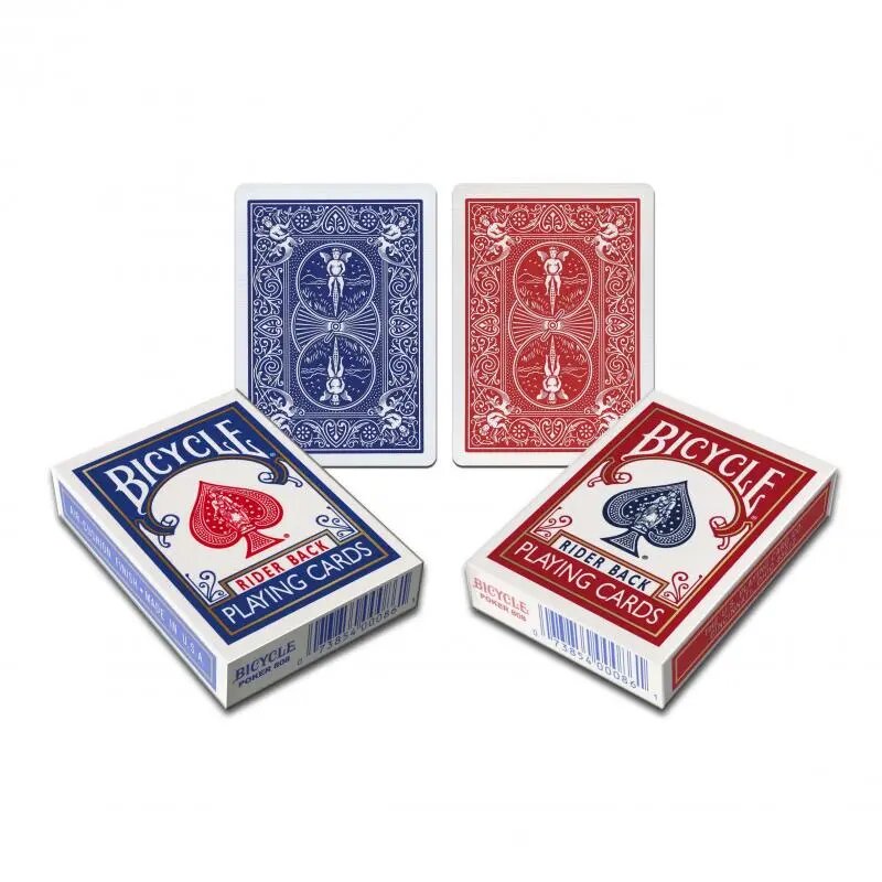 Карты "Bicycle Double Back Red/Blue" — фото 1