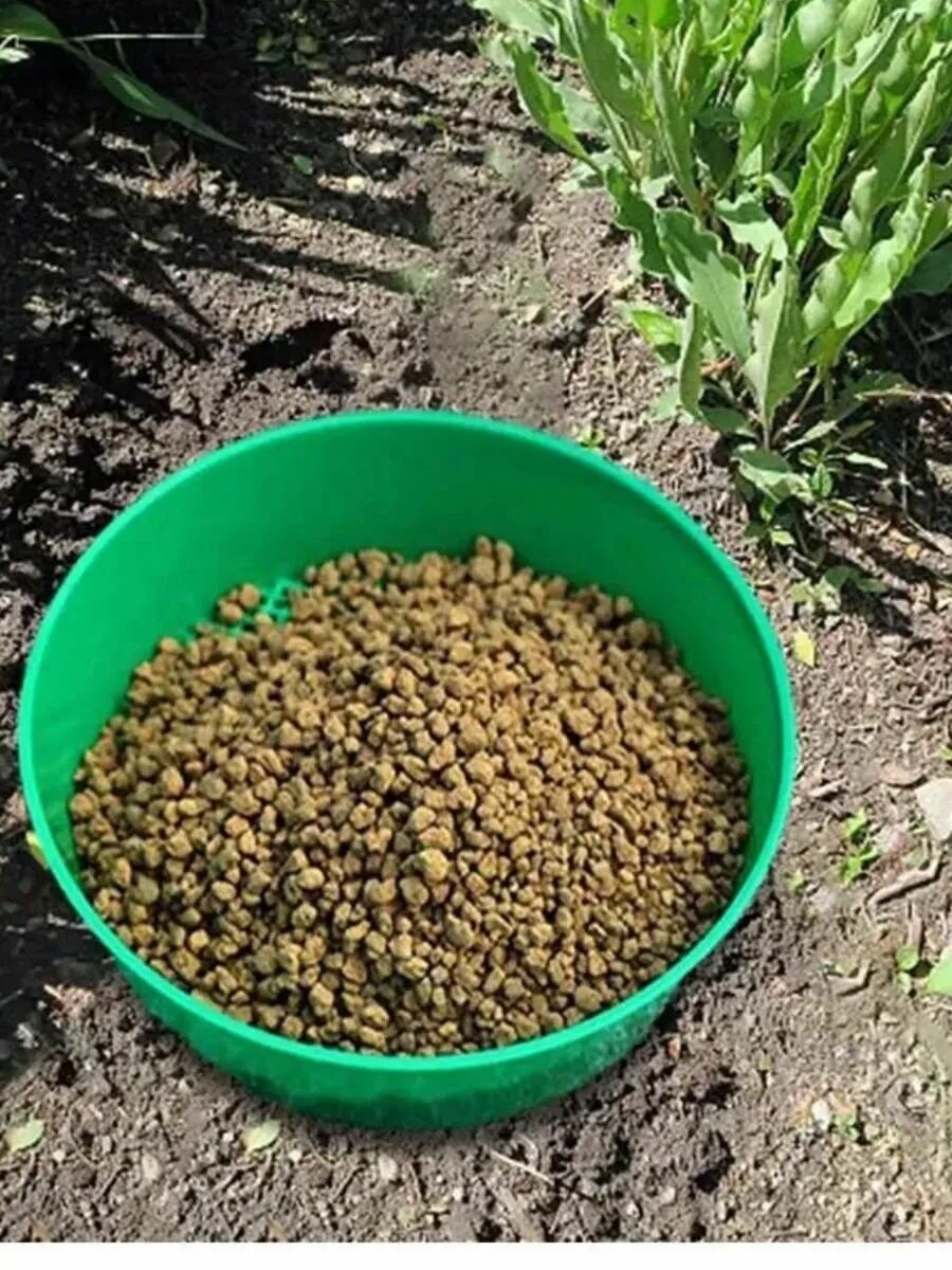 Сито садовое для просеивания грунта и золы Зеленое А152