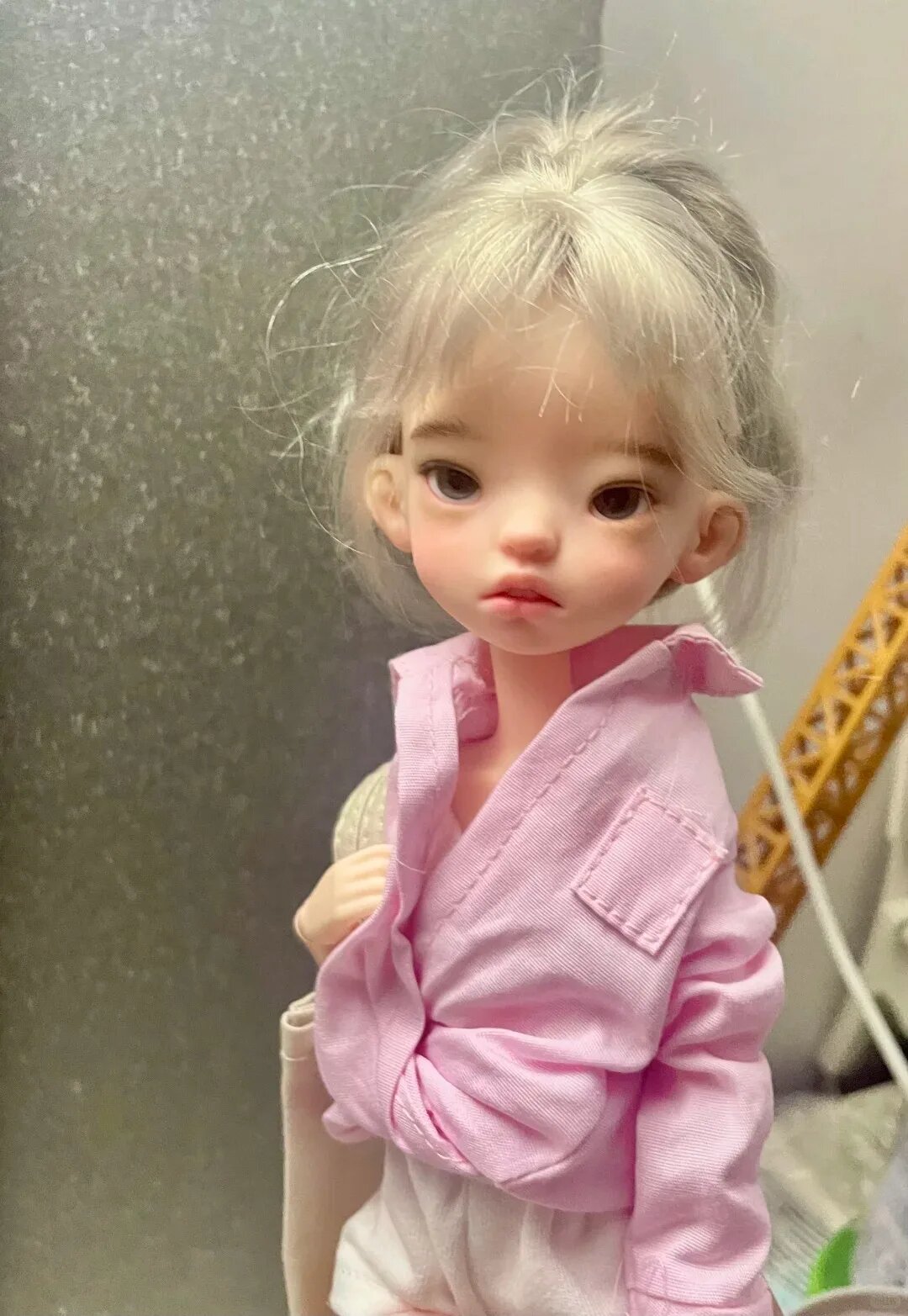 Новая 25 см кукла BJD для девочек 1/6 bailu, кукла из смолы, художественная модель, высокое качество, игрушка, сделай сам, макияж, ob11, одежда для куклы bjd