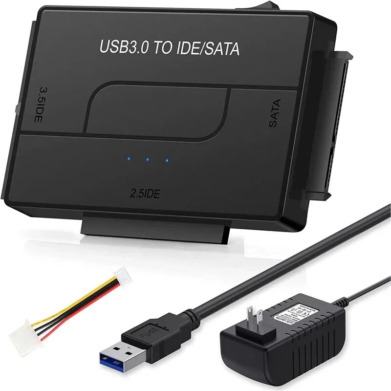 Адаптер IDE/SATA к USB 3.0 с UK Plug — фото 1