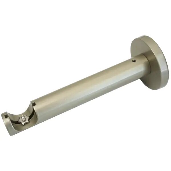 Кронштейн для штанги со сверлением алюминий цвет серебро 2 см