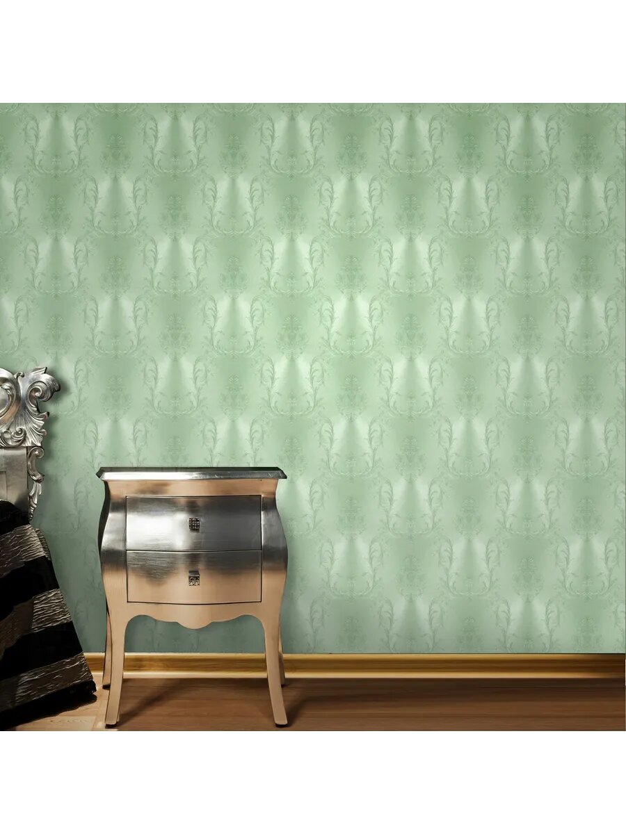 Обои Elysium "Вензеля", шелкография, огнестойкие, моющиеся, 10,05х0,53 м