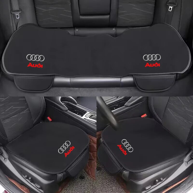 2025 Горячая автомобильная подушка на переднее и заднее сиденье, нескользящий чехол для Audi Sline A1 A3 A4 A6 B8 A5 B7 C7 A7 A8 B9 B6 C6 Q2 Q3 Q5 Q7 Q8 TT Acce C1